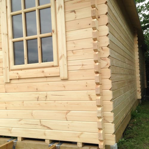 Ark Royal 44mm Log Cabin | 1 Click Log Cabins