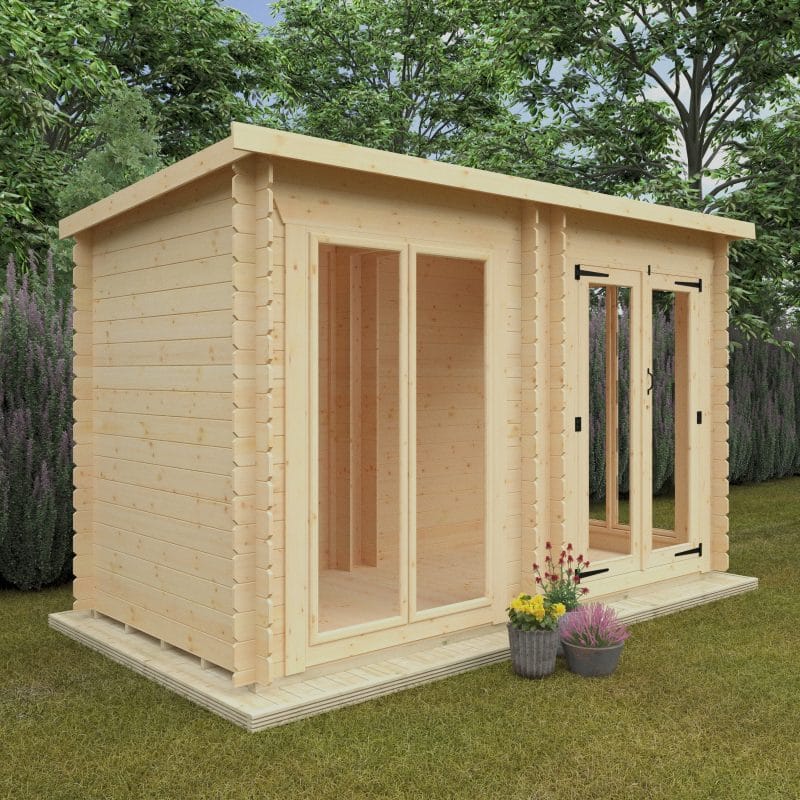 Astoria 19mm Modular Log Cabin | 1 Click Log Cabins